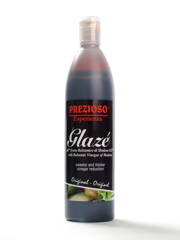 Соус бальзамический Prezioso GLAZE темный 6% пл/б 0,5л*12 Италия ...