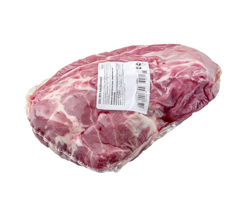 Свинина шея бк Мираторг 1кг: купить за 617₽ | Поставка продуктов в кафе ...